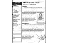 2nd Grade Reading Packet: Georgia's Historical Figures by Teach Simple