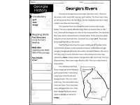 2nd Grade Reading Packet: Georgia's Rivers by Teach Simple