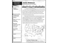 2nd Grade Reading Packet: Jackie Robinson by Teach Simple