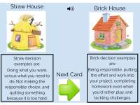 3 Little Pigs Decision-Making Boom Cards With Audio by Teach Simple