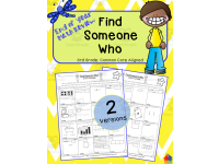 3rd Grade - Find Someone Who | End of the Year Math Review by Teach Simple
