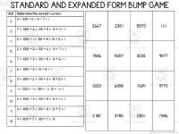 3rd Grade Place Value Bump Games by Teach Simple