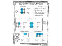 4th Grade Fractions Math Notes by Teach Simple