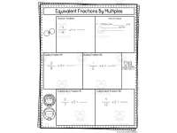4th Grade Fractions Math Notes by Teach Simple