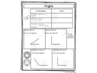 4th Grade Geometry Math Notes by Teach Simple