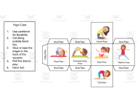 5 Physical & Emotional SEL Cubes by Teach Simple