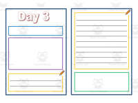 7-Day Diary Printable by Teach Simple
