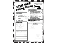 8 Low-Prep STEM Tasks for Elementary and Middle School: Simple Handouts ...