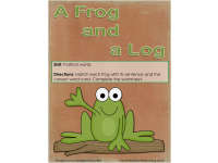 A Frog and a Log Position Words Activity by Teach Simple