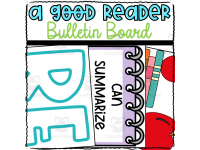 A Good Reader Printable Bulletin Board by Teach Simple