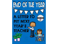 A Letter To My New Teacher | Creative End of Year Writing by Teach Simple