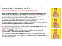 A Level Poetry Lesson: ‘An Easy Passage’ by Julia Copus by Teach Simple