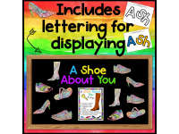 "A Shoe About You" Back to School Hands-On Activity and Bulletin Board ...