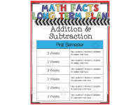 A Year of Basic Math Facts by Teach Simple