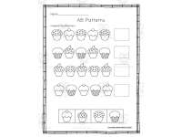 AB Patterns Worksheets by Teach Simple