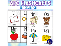 ABC Flashcards in Spanish by Teach Simple