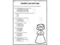 Abolition and Suffrage Reading Packet + Distance Learning by Teach Simple