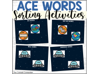 ACE Word Family Sorting Activities by Teach Simple