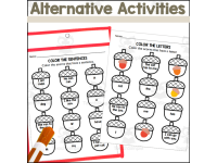 Acorn Letter Word and Sentence Sorting Activity and Worksheets by Teach ...
