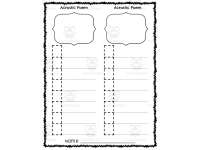 Acrostic Poetry Writing | Posters & Graphic Organizers by Teach Simple