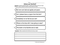 Adding Punctuation Worksheet by Teach Simple