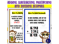 Adding, Subtracting, Multiplying, and Dividing Decimals by Teach Simple