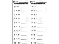 Addition Facts Slips by Teach Simple