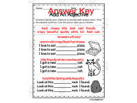 Adjectives Packet by Teach Simple