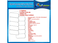 Algebraic Reasoning Unit Vocabulary Words Interactive Foldables for 3rd ...