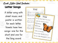 All About B - Letter of the Week Unit by Teach Simple