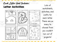 All About B - Letter of the Week Unit by Teach Simple