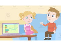 All About Block Based Coding | Animated Coding Video Lesson by Teach Simple