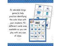 All About Blue | Preschool Color of the Week Unit by Teach Simple