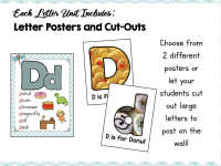All About D - Letter of the Week Unit by Teach Simple