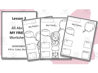 ALL ABOUT ME and My Friends, Social Skills Story and Activities by ...