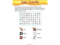 All About Me Word Search: Volume 1 Activity Book by Teach Simple