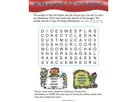 All About Me Word Search: Volume 3 Activity Book by Teach Simple
