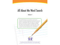All About Me Word Search: Volume 4 Activity Book by Teach Simple