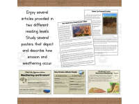 All About Weathering and Erosion | Earth Science Unit by Teach Simple