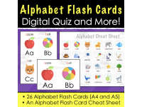 Alphabet Flash Cards - 2 Digital PDF Activities + Printables by Teach ...