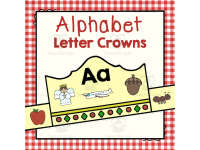 Alphabet Letter Crowns | Letter of the Week Activity Book by Teach Simple