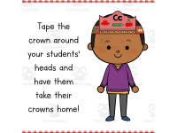 Alphabet Letter Crowns | Letter of the Week Activity Book by Teach Simple