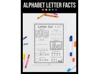 Alphabet Letter Facts - Letter of the day Booklet by Teach Simple