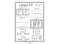 Alphabet Letter Facts - Letter of the day Booklet by Teach Simple
