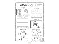 Alphabet Letter Facts - Letter of the day Booklet by Teach Simple