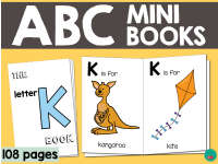 Alphabet Mini Book Activity by Teach Simple