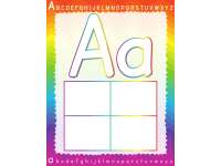 Alphabet Rainbow Picture Matching by Teach Simple