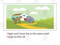 Alphabet Story Book | Letter H Interactive Book by Teach Simple