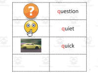 Alphabet Story Book | Letter Q Interactive Book by Teach Simple