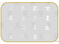 Alphabet Visual Cards - Letter Z Mats by Teach Simple